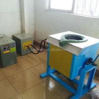 China Metal Aluminum Melting Induction Furnace 10-200kg with Easy Operation and 3000 Degree for sale