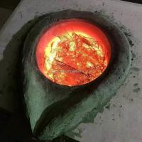China Metal Aluminum Melting Induction Furnace 10-200kg with Easy Operation and 3000 Degree for sale