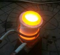 China Metal Aluminum Melting Induction Furnace 10-200kg with Easy Operation and 3000 Degree for sale
