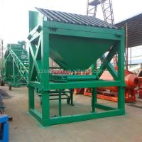 China Rubber Ball Cleaning System Yellow Mobile Trommel Screen Machine for and Efficiency for sale