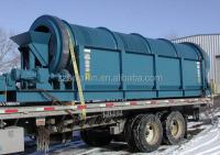 China Construction Works Rotary Magnetic Trommel Screen for Steel Metal Granule Separation for sale