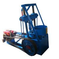 China Coal Breeze Raw Material Diesel Engine Charcoal Press Hexagon Briquette Making Machine for sale