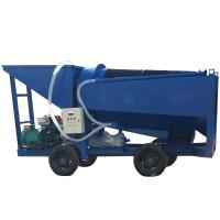 China High Recovery Trommel Gold Diamond Washing Plant for Alluvial Mobile Mining Separation for sale