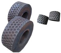 China High Chrome Alloy Quenching Rollers Customized Shape for Briquette Machine Performance for sale