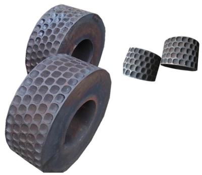 China High Chrome Alloy Quenching Rollers Customized Shape for Briquette Machine Performance for sale