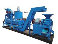 China Anthracite Coal Lignite Coal Carbon Black Powder Briquette Forming Unit for Ball Shape for sale