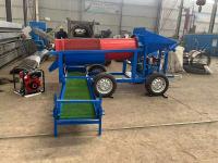 China Alluvial Gold Mining Trommel Machinery Washing Plant with 600 KG Gravity Separator for sale