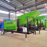 China Gold Mining Equipment Trommel Screen for Wood Chip Sieving at 380V/415V/440V Voltage for sale
