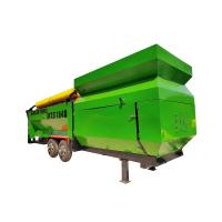 China Favorable Mobile Topsoil Trommel Screen Vibrating Rotary Sittler Screen for Fertilizer for sale