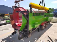 China Favorable Mobile Topsoil Trommel Screen Vibrating Rotary Sittler Screen for Fertilizer for sale