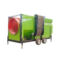 China Portable Trommel Vibrating Screen for Gravel and Wood Chip Composting in Any Location for sale