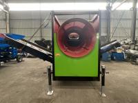 China 2-3 Layers 30m3/h Mobile Trommel Screen for Gravel Compost Pig and Sheep Manure for sale