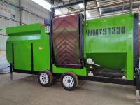 China Mobile Trommel Screen for Separating Stones in 60m3/h Compost Topsoil and Sheep/Cow Manure for sale