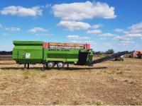 China Function Screening Mobile Trommel Screen for Separation of Topsoil Compost Gravel Sand for sale