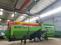 China Function Screening Mobile Trommel Screen for Separation of Topsoil Compost Gravel Sand for sale