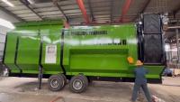 China Farms 33.2kw Motor Big Capacity MTS 2050 Mobile Trommel Sieve for Compost Rotary Drum for sale