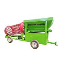 China Wood Chip Trommel Screen Sawdust Drum Rotary Trommel Screen With 380V/415V/440V Voltage for sale