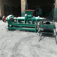 China 4-80mm Size BBQ Peat Home Fuel Charcoal Sticks Extruding Machine for Briquettes for sale