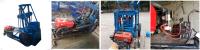 China AC Motor Hexagon Charcoal Extrude Stick Briquette Machine with Design 800-1000kg Per Hour for sale