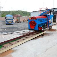China Mobile Gold Trommel Screen Machine Wash Plant Customizable Packing / Graphic / Sieve for sale
