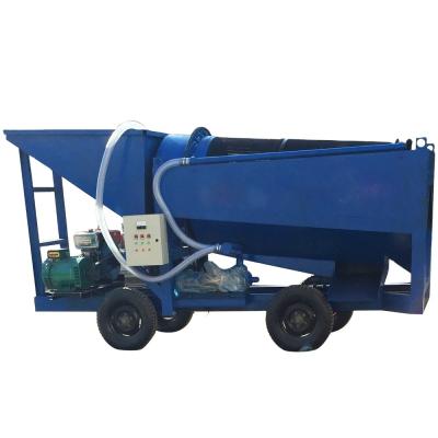China Gold Diamond Rotary Trommel Screen Sieving Machine for Gold and Diamond Recovery for sale