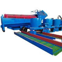 China 6500 KG Gold Machinery Separator Mobile Gold Trommel Wash Plant for sale