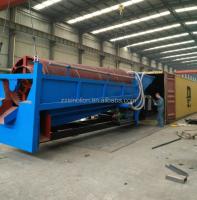 China 6500 KG Gold Machinery Separator Mobile Gold Trommel Wash Plant for sale