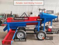China Portable Gold Mining Equipment Mobile Mini Gold Washing Machine and Washing Plant Easy for sale