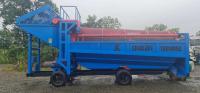 China Portable Washing Plant 100 Ton Gold Wash Plant Trommel Screen with Gravity Separator for sale