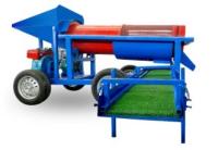 China 220V Mini Scale 5-10 Tons Alluvial Gold Washing Plant Mobile Gold Mining Trommel Screen for sale
