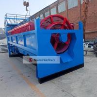 China Mobile Trommel Screen Mineral Gold Diamond Washing Machine with 80-150t/h Capacity for sale