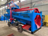China Patented Product Mining Concentration Gold Washing Equipment Trommel Screen 30-50t/h for sale