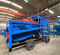 China 3200*1400*1900 Scale Trommel Screen Gold Ore Mining Equipment Miner Separator Rock Gold for sale