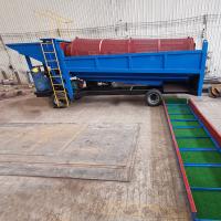 China High Capacity 100 Tons Alluvial Gold Separator for Double Screen Rock Gold Wash Plant for sale