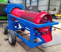 China Portable Trommel Alluvial Sand Gold Washing Plant with 3.0m*0.8m*1.6m Dimensions for sale