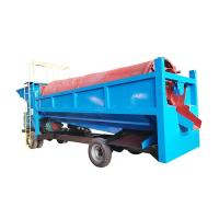 China Big Capacity Mineral Separation Equipment Gold Planning Trommel Screen 8460*2300*2500MM for sale