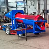 China Mini Portable Gold Trommel for Small Capacity Alluvial Gold Sand Washing Plant 10tons for sale