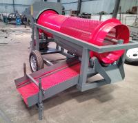 China 5-10T/H Capacity Mine Sieving Plant Placer River Gold Mining Equipment Trommel Screen for sale