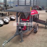 China 5-10T/H Capacity Mine Sieving Plant Placer River Gold Mining Equipment Trommel Screen for sale