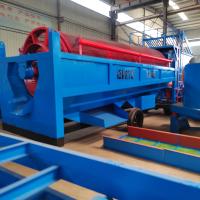 China Dependable Mobile Gold Trommel Screen for River Mining Feeding Size Less than 300mm for sale