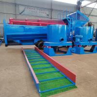 China Steel Bar Material Gold Washing Trommel Screen for 2 TPH Clay Alluvial Diamond Mining for sale