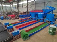 China Steel Bar Material Gold Washing Trommel Screen for 2 TPH Clay Alluvial Diamond Mining for sale