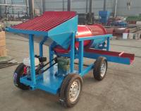 China Mini Gold Wash Plant Gold Washing Trommel Screen Equipment 5-10TPH Customized Making for sale