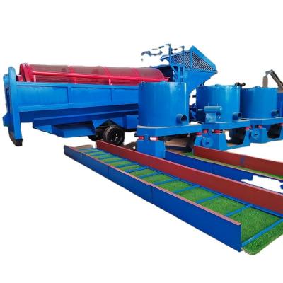 China Mining Gold Trommel Wash Plant Gold Mining Equipment Direct 6500 KG Voltage 380V/440V for sale