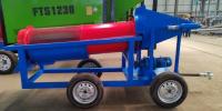 China Easy to Operate Gold Mining Plan 5-10t/h Small Gold Washing Machine Mini Gold Trommel for sale