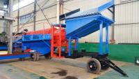 China 50-80t/h Rotary Gold Mining Trommel Screening Machine for Alluvial or Placer Gold for sale