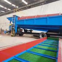 China 150-200t/h Steel Gold and Diamond Trommel Plant for River Mining Processing Equipment for sale