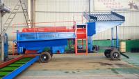 China 80-150t/h Mobile Alluvial Gold Ore Wash Plant Trommel Washer with All-in-One Function for sale