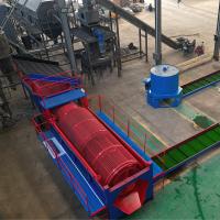 China 20 TPH Capacity Mobile Gold Washing Trommel Plant for Alluvial Gold Mining Equipment for sale