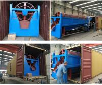 China Multilayer Motor Drive Gold Washing Plant Gold Trommel Screen Reinigung Machine Process 80-150 THP for sale